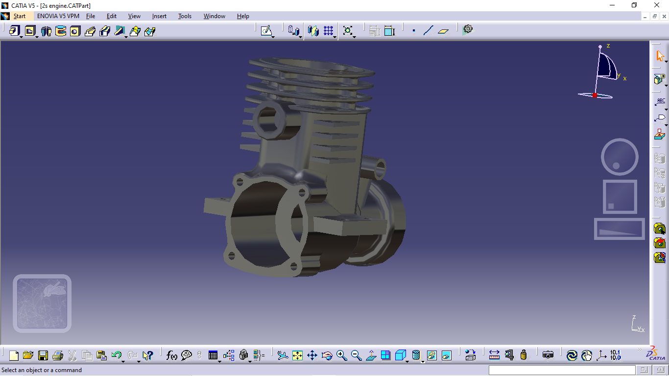 Two Stroke engine - CADBASICS