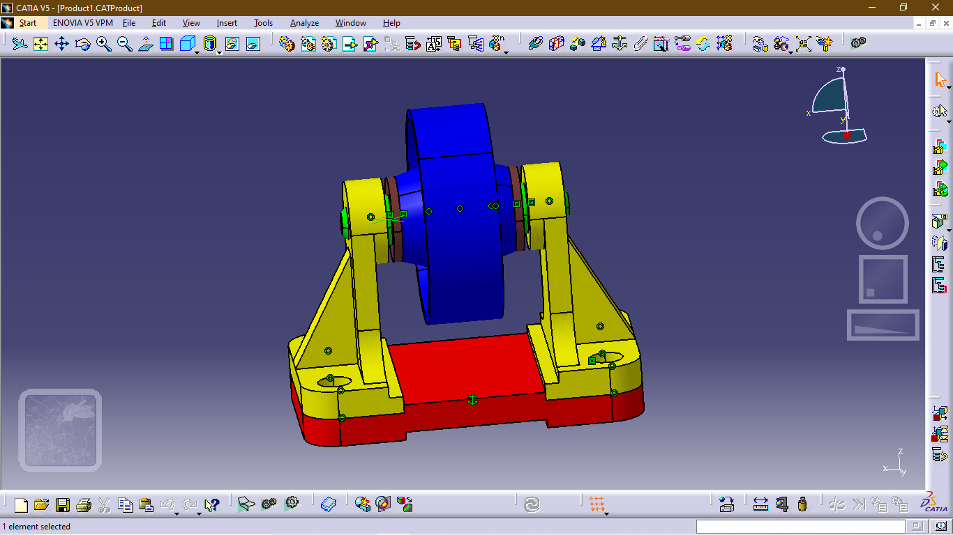 Belt Roller Support - CADBASICS