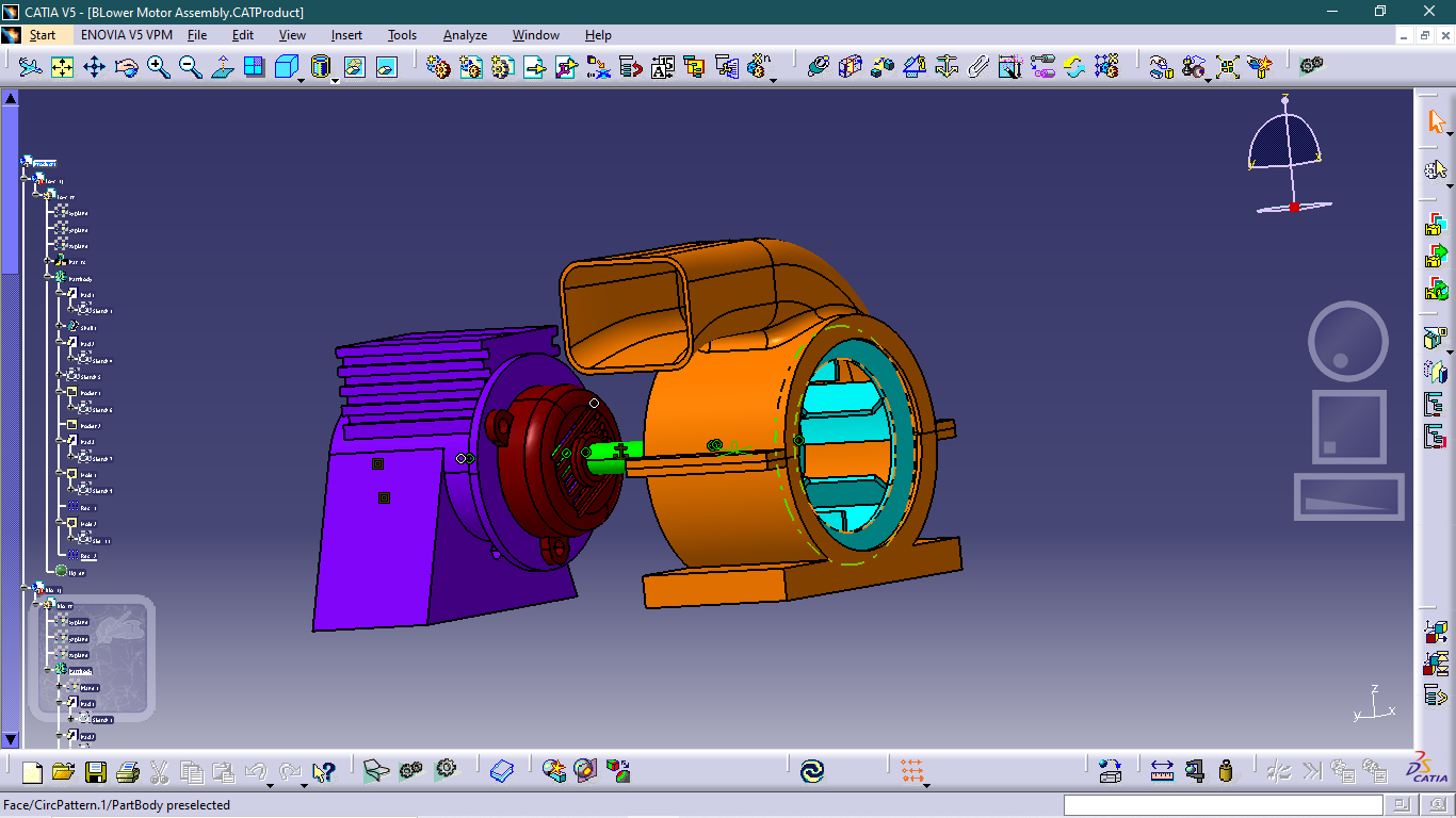 Blower Motor Assembly - CADBASICS