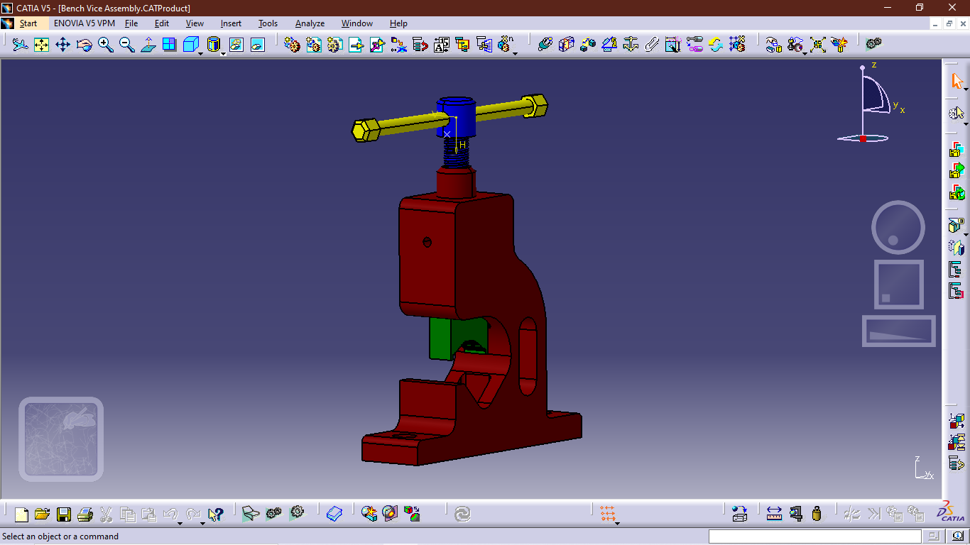 Pipe Vice Assembly - CADBASICS