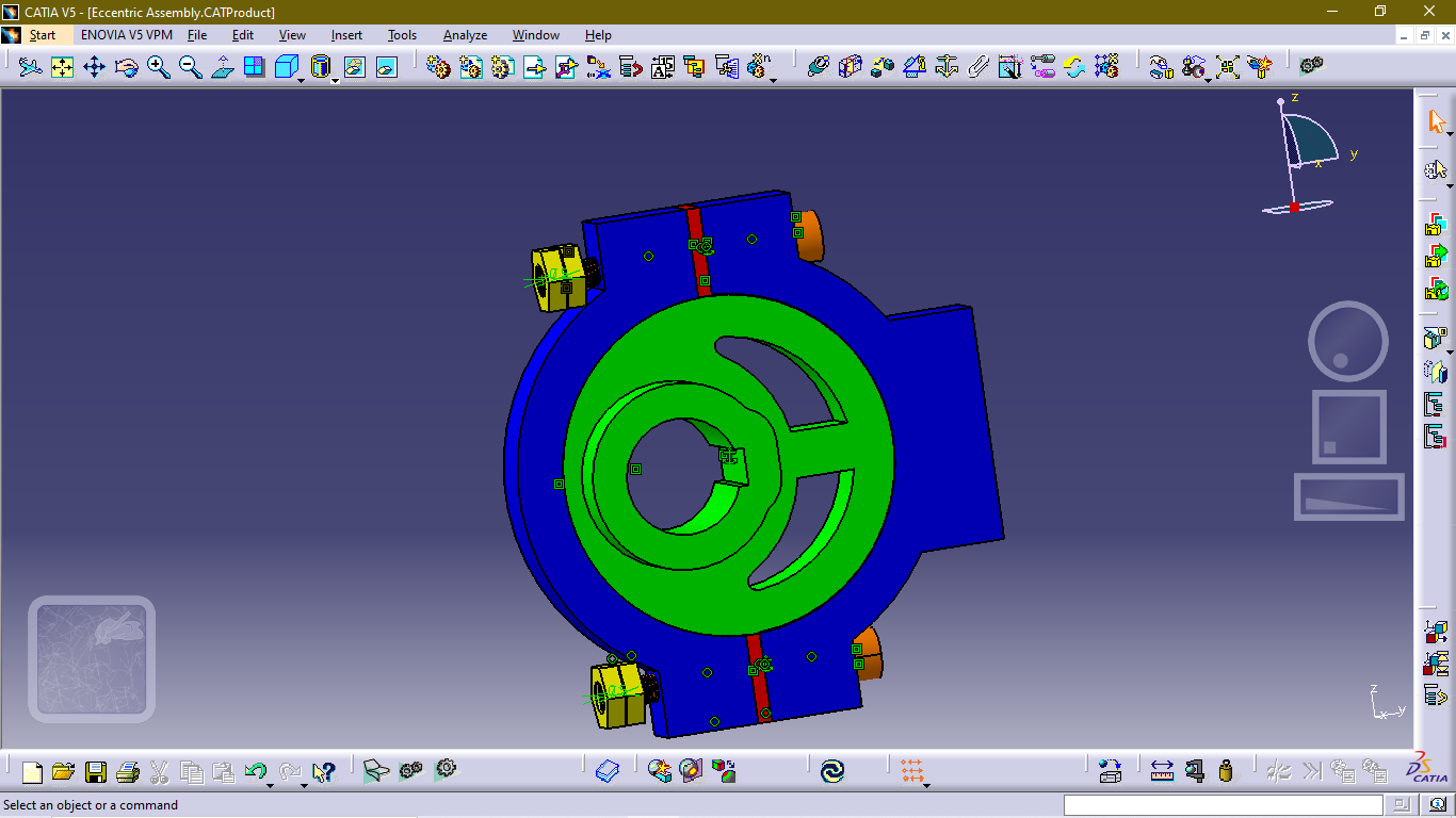 Eccentric Assembly - CADBASICS