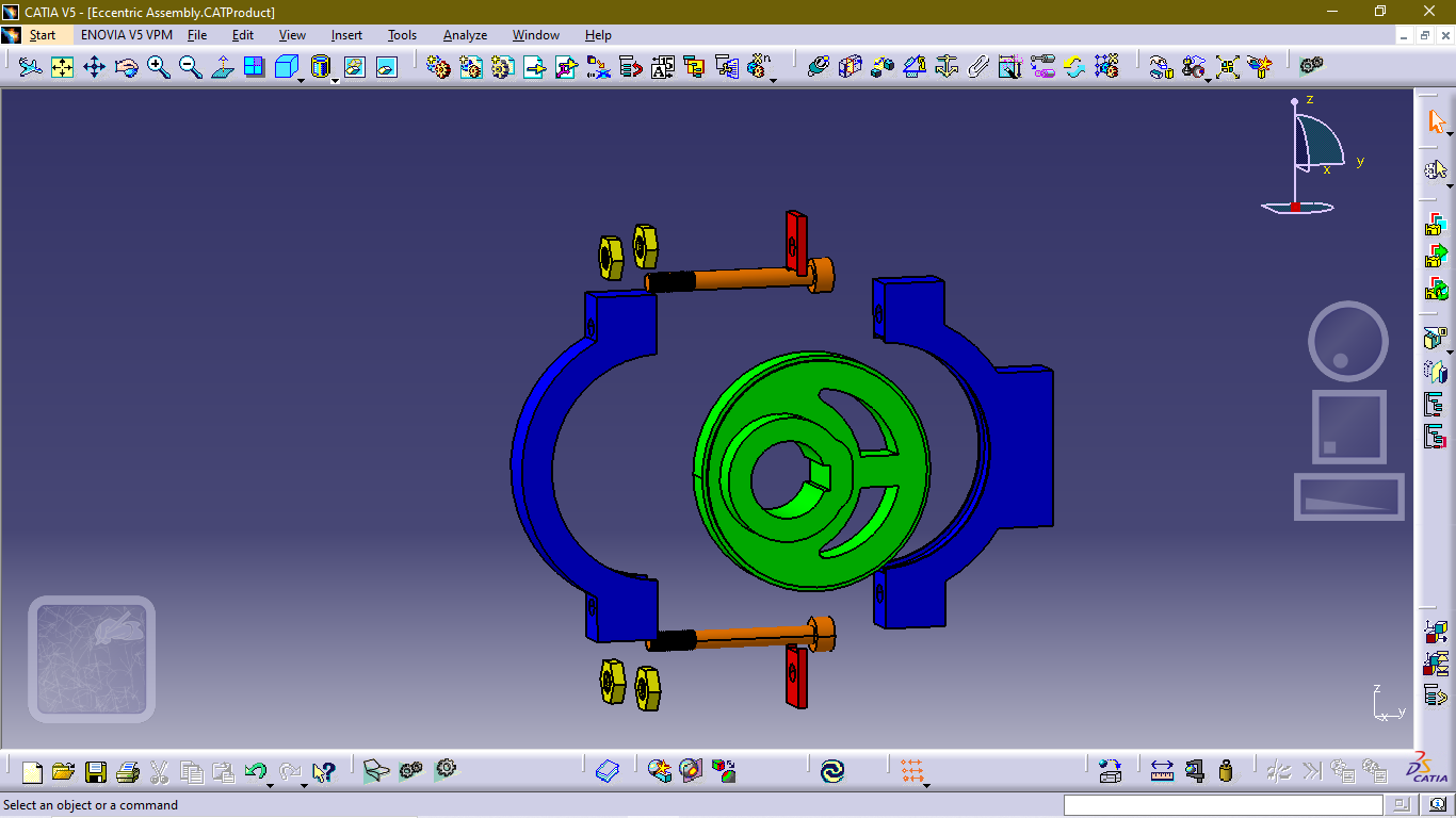 Eccentric Assembly - CADBASICS